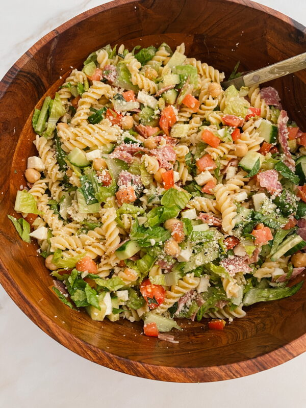 La Scala Chopped Pasta Salad - BroccYourBody